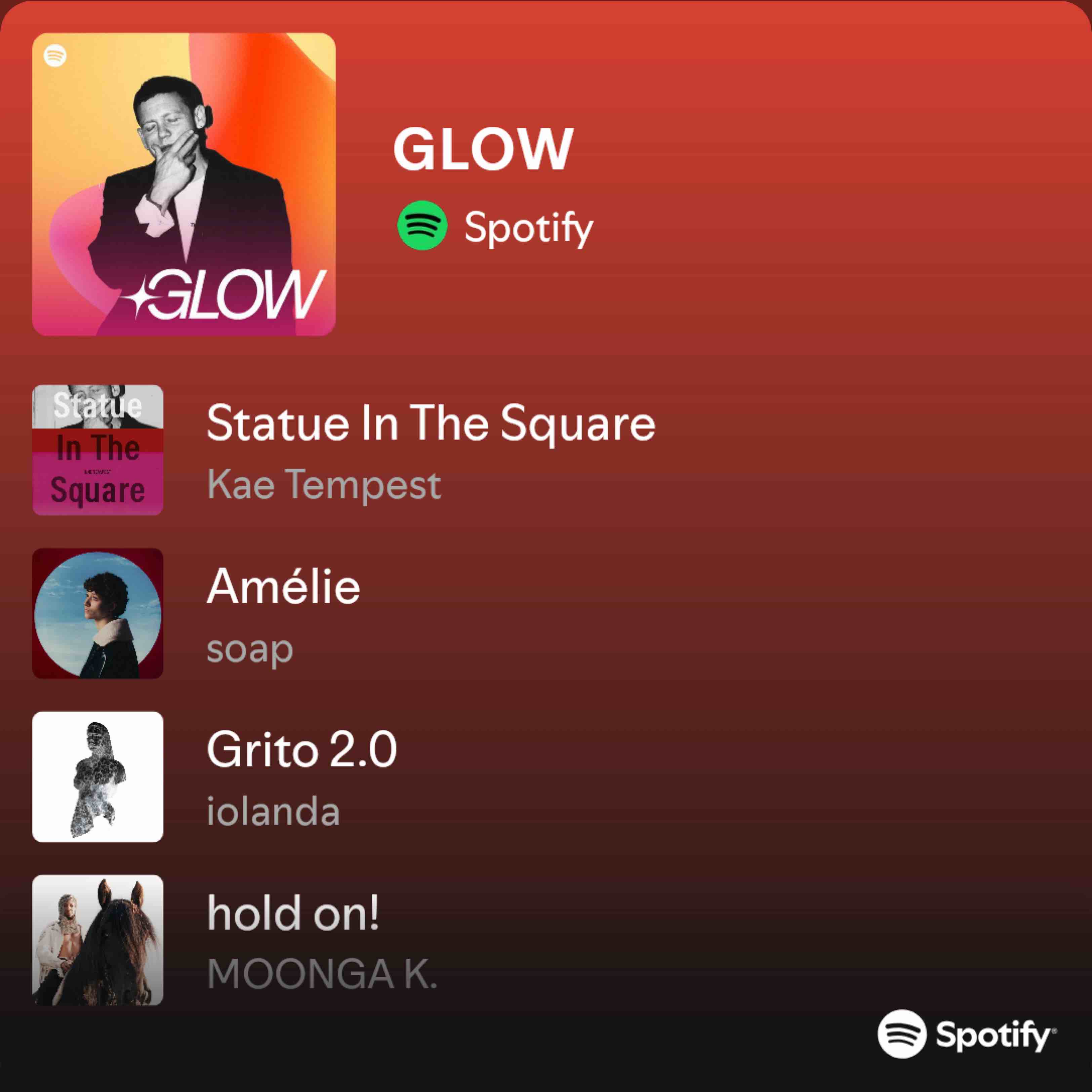 GLOW | Spotify Playlist